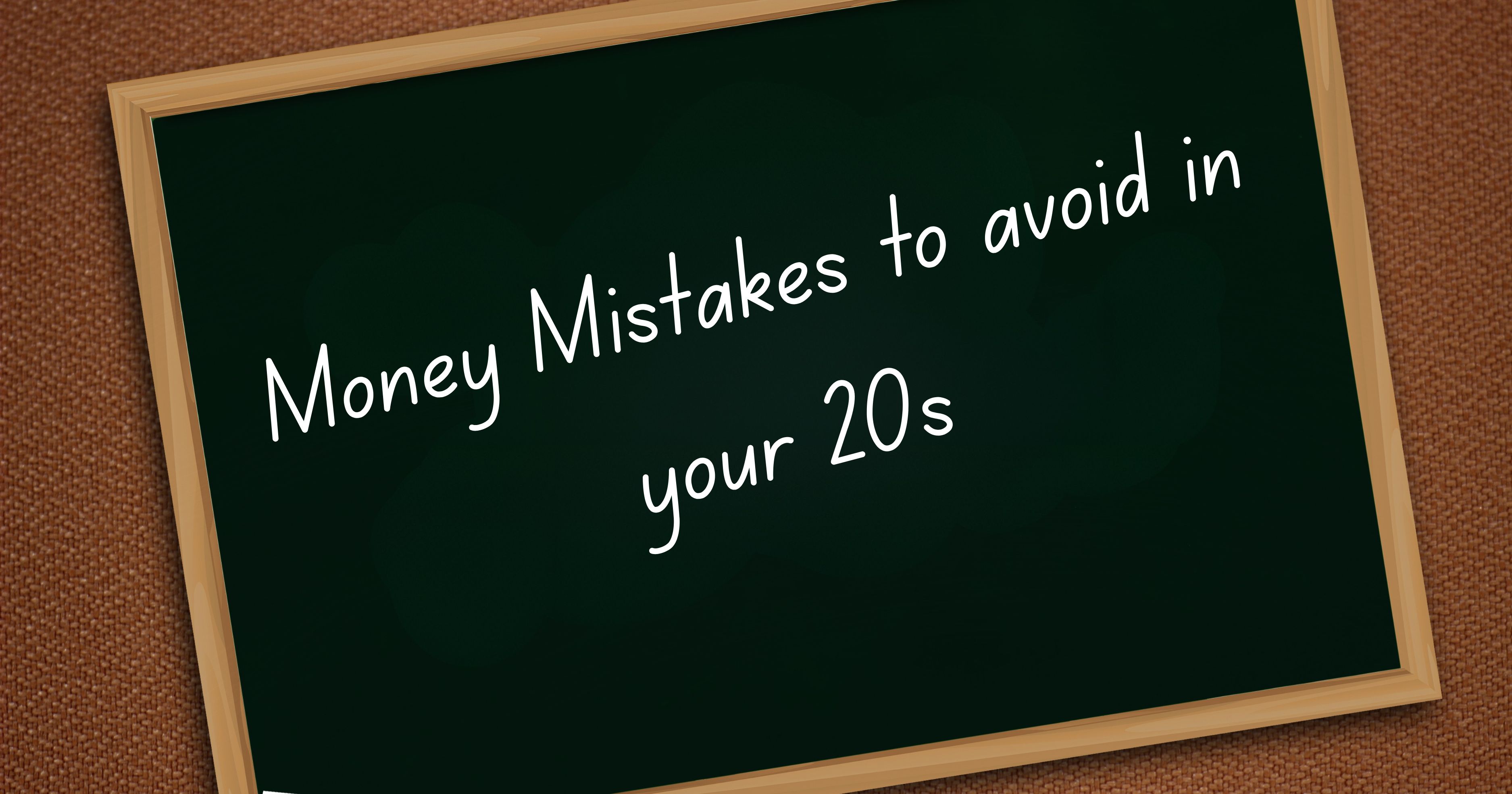 Discover common money mistakes people make in their 20s and learn ...